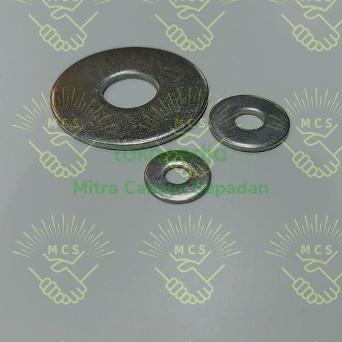 Jual RING PLAT STAINLESS 304 M5 LEBAR | Wide Flat Washer 5mm - Jakarta ...