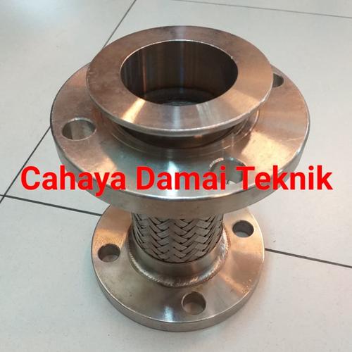 Jual Flexible hose stainless Jis 10k 2" x 20cm Flexibel hose 10K SS 304 ...