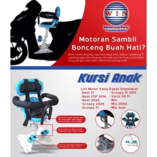 Jual Kursi Boncengan Anak / Bonceng Bayi Portable untuk Motor Matic WIN ...