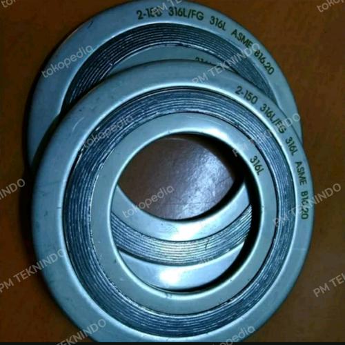 Jual SWG # 300 SS 316 / Spiral Wound Gasket SS 316 2"( inch) - Jakarta ...