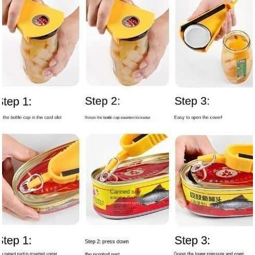Jual Terbaru Can Opener Alat Pembuka Kaleng Botol Dus Serbaguna ...