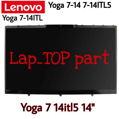 Jual LCD 14" Touchscreen lenovo ideapad yoga 7-14itl5 fhd 5d10s39670 ...