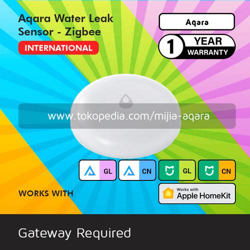 Jual Aqara Water Sensor banjir Smarthome Homekit - Zigbee International ...