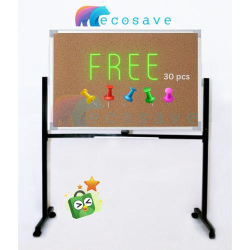 Promo Softboard Standing Papan Mading Pin Board Pengumuman Schedule ...
