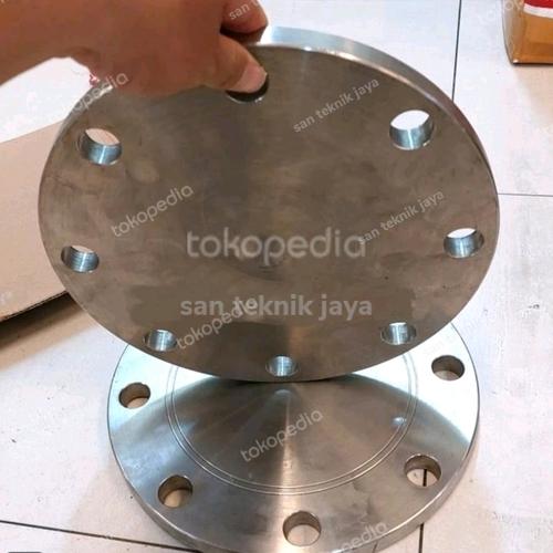 Jual Blind Flange Stainless JIS 10k 3"inch / Flange Buta SS304 JIS 10K ...