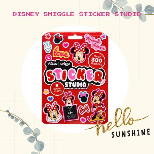 Jual SMIGGLE Disney Sticker Studio Minnie Buku Stiker Smiggle Original ...