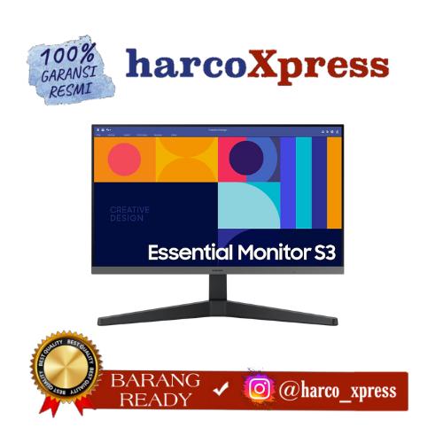 Jual Monitor SAMSUNG S24C330 100Hz IPS FHD S3 24C330 FreeSync LS24C330 ...