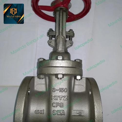 Jual Gate Valve 2" Inch KITZ Stainless Steel 304 Ansi 150 DN50 ...