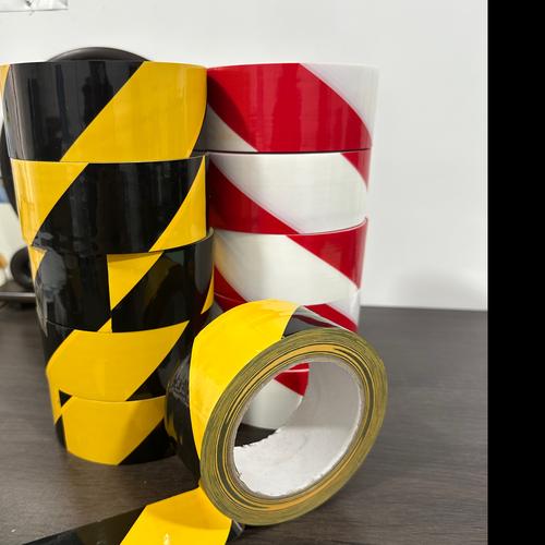 Jual Police Line Tape / Lakban Lantai - Lakban PVC MERAH PUTIH - 33 ...