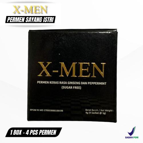 Jual permen x-men premium candy 1box isi 4 pcs kuat dan tahan lama ...