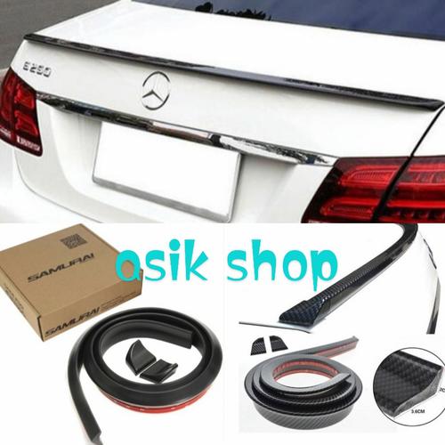 Jual Ducktail Lis Bagasi Mobil VIOS Gen 2 Hitam Carbon - Carbon ...