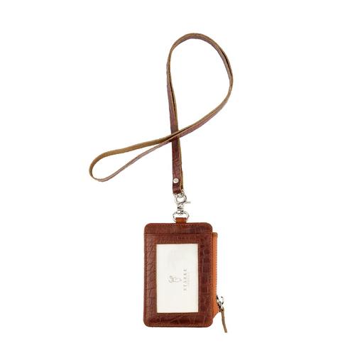 Jual Name Tag Lanyard Kulit Asli STARKE Leather Hustle Hog II Croco ...