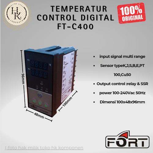 Jual FT-C400 FORT temperatur control digital multi sensor 400°c ...