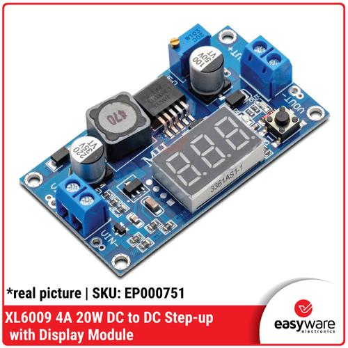 Jual XL6009 4A 20W DC to DC Boost Step up with Display - Kota Bandung ...