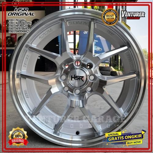 Jual VELG MOBIL RAIZE,ROCKY RING16 HSR HYURA R16 PCD 4X100 SILVER POLISH - Kota Surabaya - Toko ...