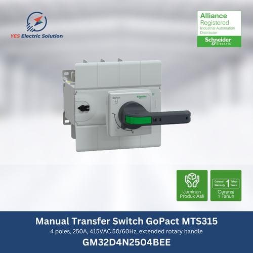 Promo Schneider MTS GoPact 315 (COS) 4 Pole 250A - GM32D4N2504BEE Cicil ...