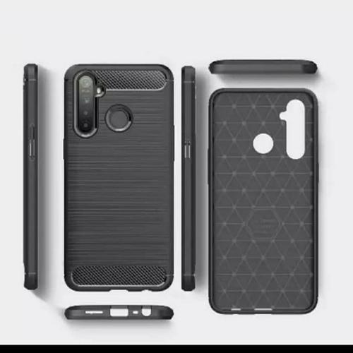 Jual Realme XT Soft Case Silikon Slim Fit Carbon Hitam - Jakarta Pusat ...