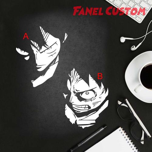 Jual STIKER LUFFY ANGRY ONE PIECE CUTTING STICKER MOBIL MOTOR - TYPE A ...