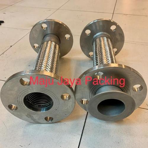 Jual Flexible hose stainless 304 flange PN 16 2" inch custom - Jakarta ...