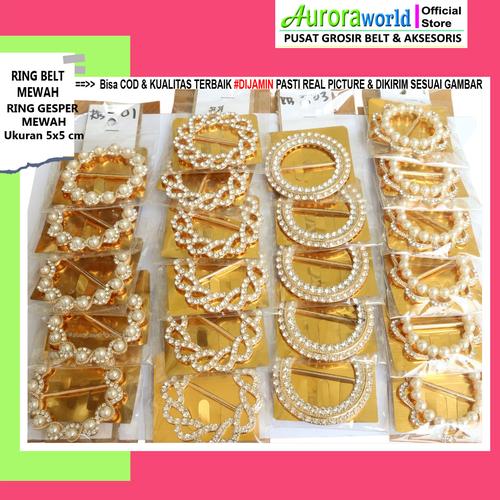 Jual AURORAWORLD Ring BELT Premium Untuk Rok Lilit Bahan Besi Full ...