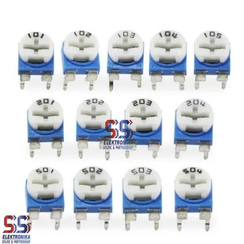 Jual VR vr 100 Ohm 100 R 101 Trimpot Trimmer Trim Trimpod Variable ...