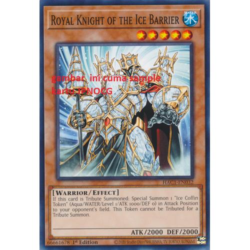 Jual Royal Knight of the Ice Barrier | Rarity | Yugioh OCG TW01 JP009 ...