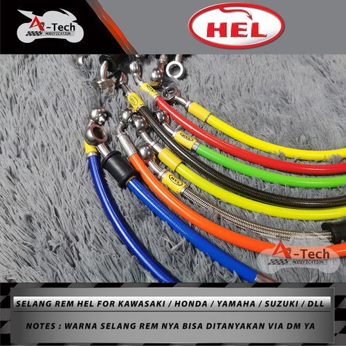 Jual Selang Rem Hell PCX 150 ABS Depan belakang Warna Ready - Jakarta ...