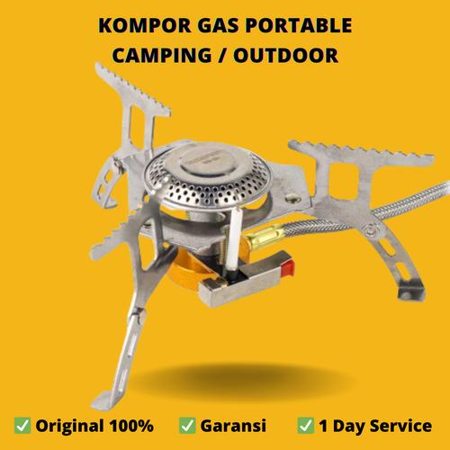 Promo Kompor Camping Portable Mini / Kompor Travel Outdoor Lipat Kecil ...