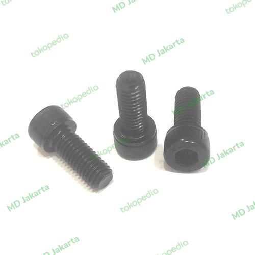 Jual Baut L M6 x 30 Baja Socket Head Screw BL M6x30 Baja 12.9 Drat 1.0 ...