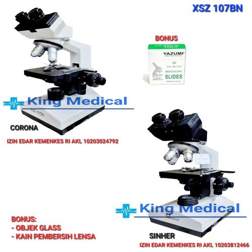 Jual Mikroskop XSZ 107BN Binokuler Microscope xsz 107 bn - SINHER ...