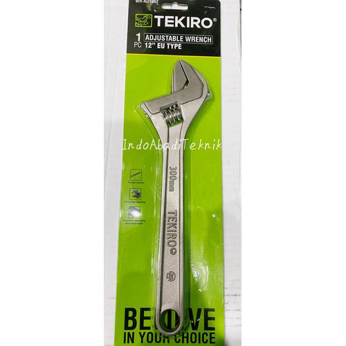 Jual Tekiro Kunci Inggris 12 Inch Adjustable Wrench 12 Inch - Jakarta ...