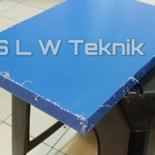 Jual MC Blue 25mm 10x40cm Lembaran / Sheet ( MC Nylon Biru ) PA 6G ...