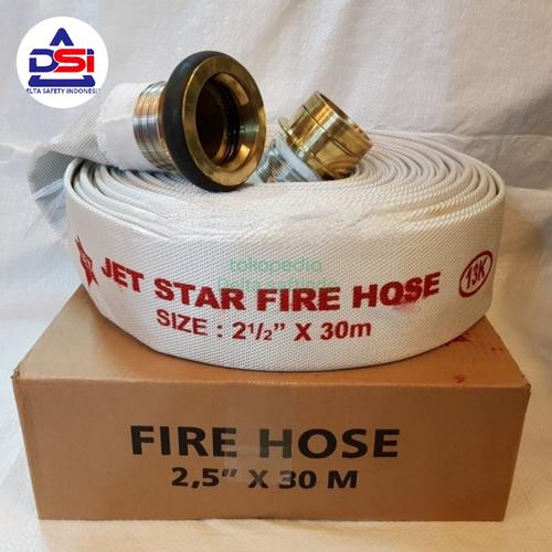 Jual Selang Pemadam Kebakaran 2.5 Inch x 30 Meter Fire Hose + Coupling ...