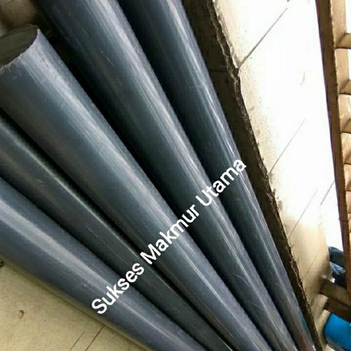 Jual PVC Grey Rod 80 mm x 20 cm / Polyvinyl Chloride PVC Abu - Abu ...