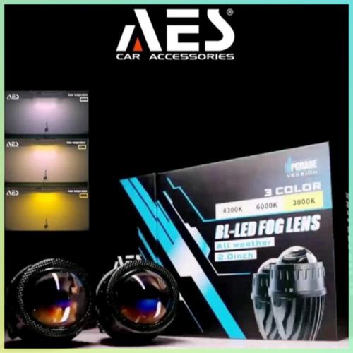 Jual FOGLAMP BILED AES THREE COLOURS | 2 INCH, HONDA/TOYOTA SEPASANG ...