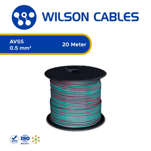 Promo AVSS 0.5 mm2 20 Meter - Kabel Otomotif Wilson Cables - Yellow ...