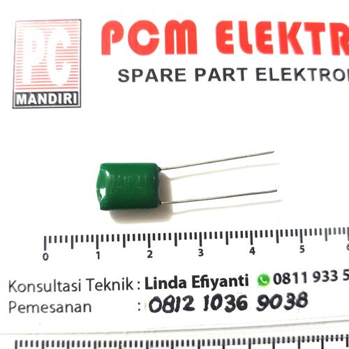 Jual Capasitor Kapasitor Milar 474 470 nano farad 100 Volt - Jakarta ...