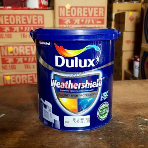 Jual DULUX WEATHERSHIELD GALON 2.5LT - DEWDROP GREY / CAT TEMBOK ...
