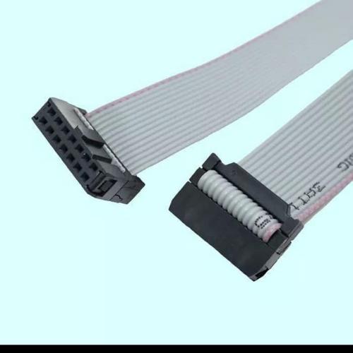 Jual kabel p10 triple soket ujung tengah ujung 4m 16 pin 2x8 running ...