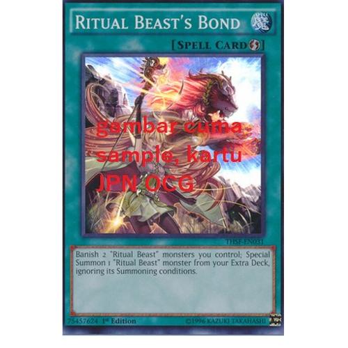Jual Ritual Beast's Bond | Varian Rarity | Yugioh OCG TW01 JP141 - Jakarta Barat - Carttu ...