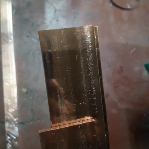 Jual plat strip tembaga busbar tebal 15mm x lebar 150mm x panjang 100mm ...