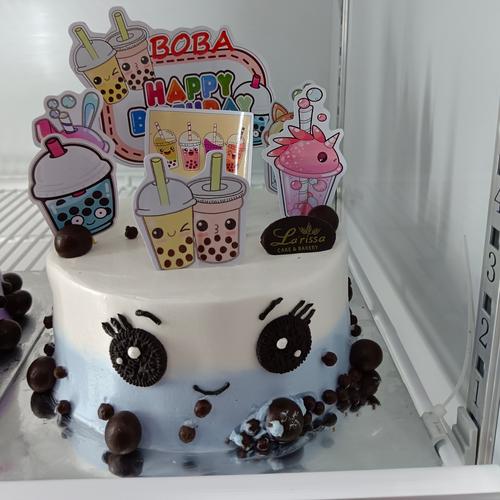 Jual kue ulang tahun karakter boba - birthday cake anak - cake ultah ...