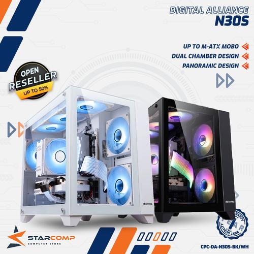 Jual Digital Alliance Gaming Chassis N30S Gaming Case DA N 30S - N30SE ...