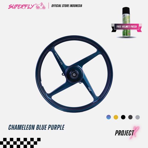 Promo VELG YAMAHA AEROX SUPERFLY PROJECT X - MATTE BLACK - Jakarta ...