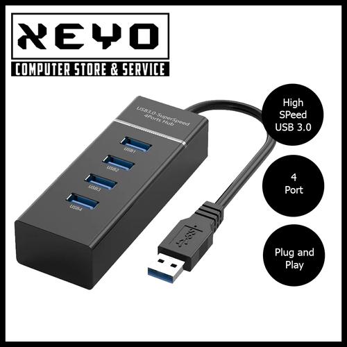 Jual USB HUB 3.0 4 Port Terminal USB Panjang Kabel 120cm 1,2m - Kab ...