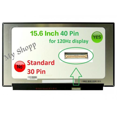 Jual Screen Led Lcd Laptop 15.6 Inch 40 Pin 120Hz Small Frame No ...