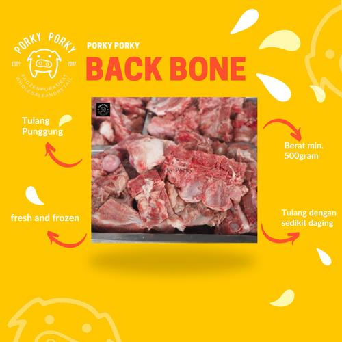 Jual Back bone (Tulang punggung) - 1 kg - Kab. Sleman - porkyporky.id ...