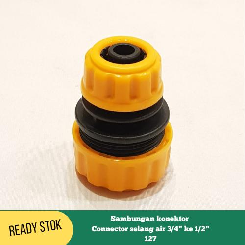 Jual Sambungan konektor Connector selang air 3/4" ke 1/2" - Kota ...