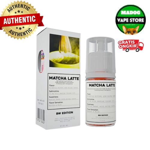 Jual Liquid Foom BW Matcha Latte Salt Nic 30ml | Foom Matcha Latte x BW ...