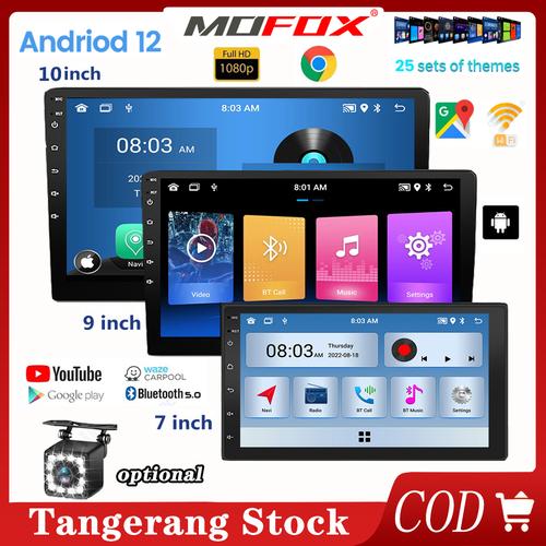 Jual 7/9/10 Inci Layar Sentuh Car Radio Mobil 4G + 32G Android 12 Head Unit - 7 inci 2+32G, no ...